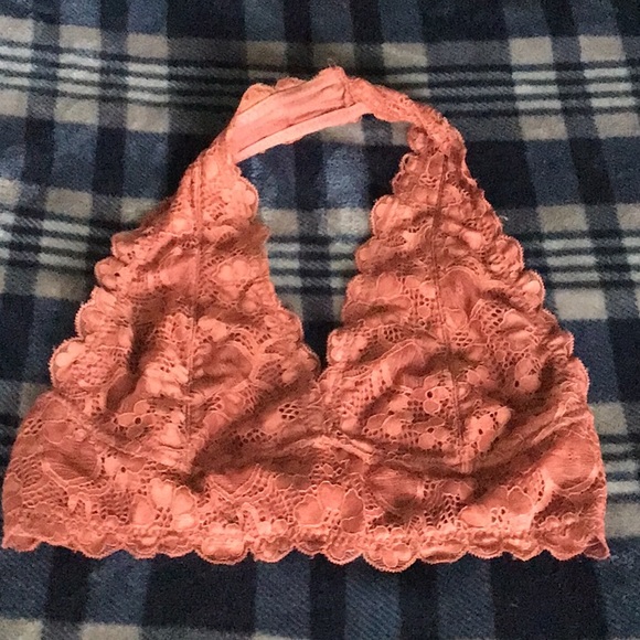 Intimates & Sleepwear | Burnt Orange Halter Bralette | Poshmark